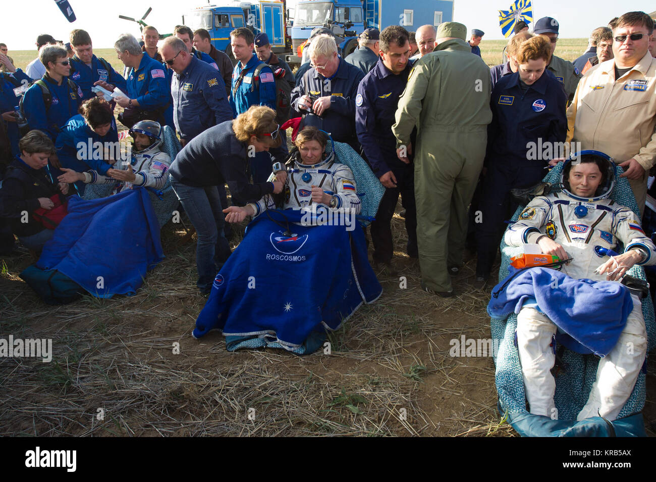 Expedition 32 NASA Flight Engineer Joe Acaba, left, Expedition 32 ...