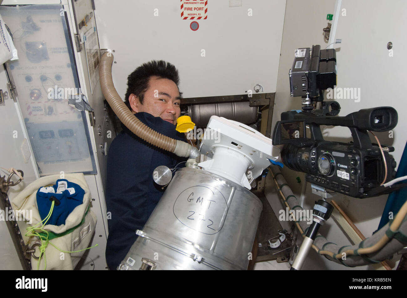 Nasa iss toilet hi-res stock photography and images - Alamy