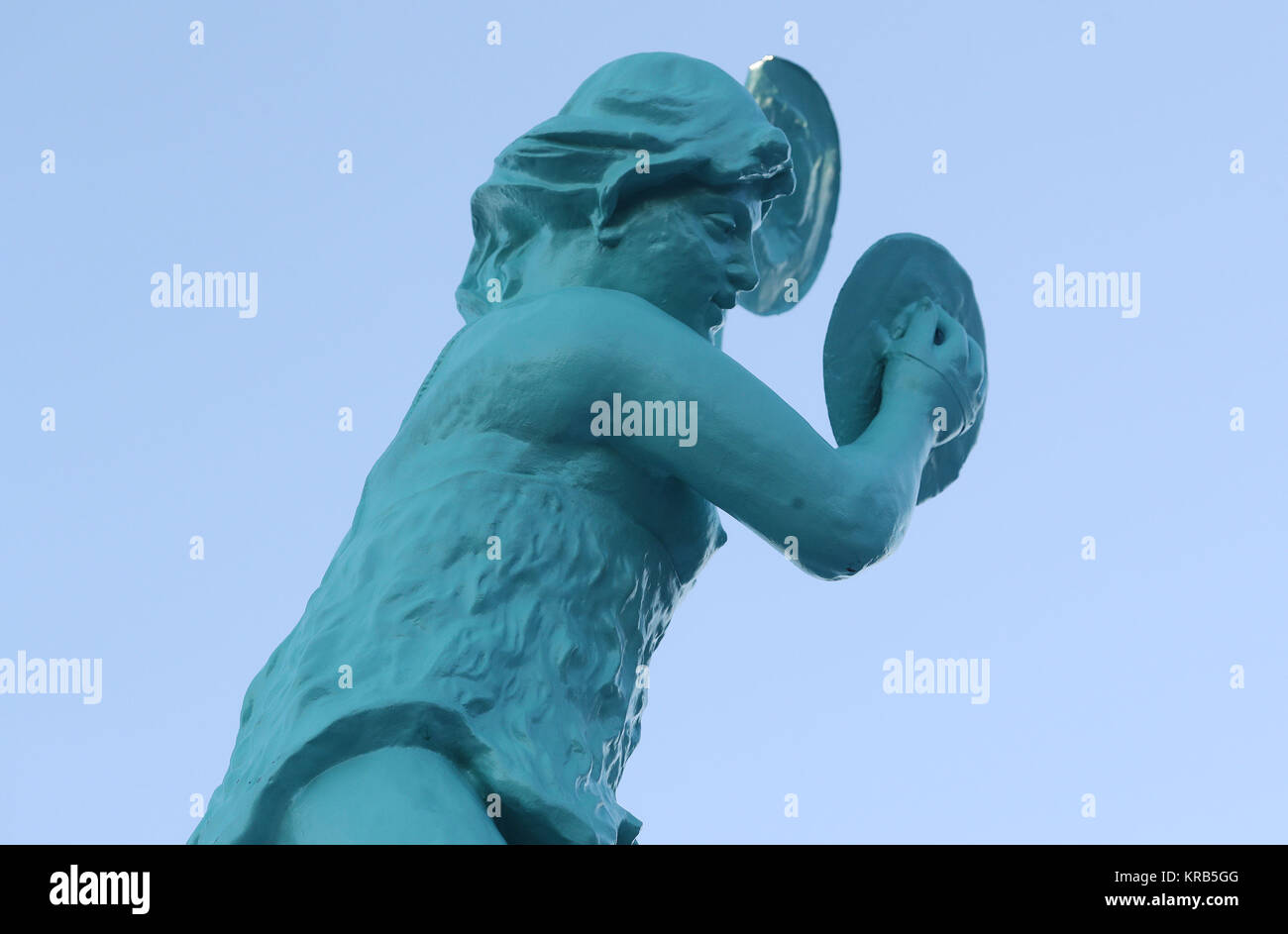One of the two dancing ladies is returned to the Spanish City Dome in ...