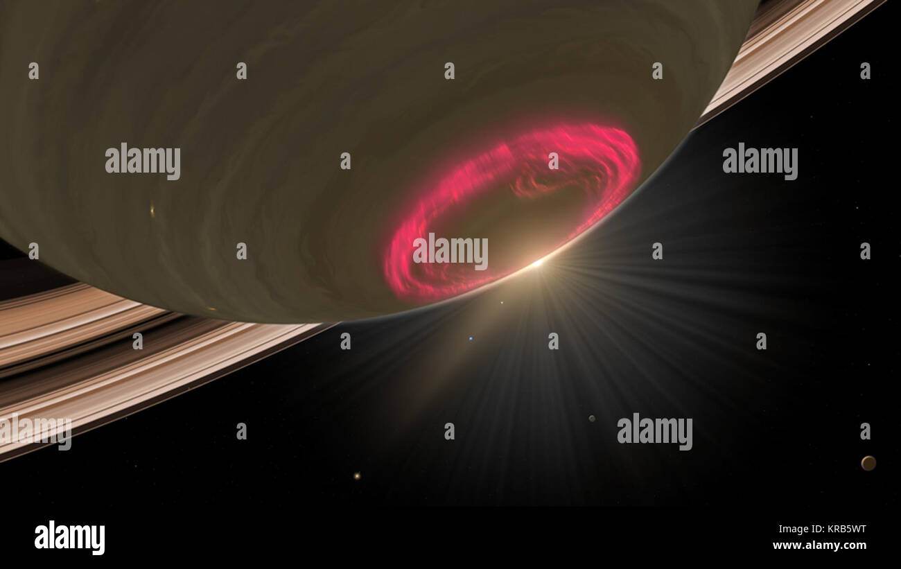 Saturn Aurora Colossal Glow (11174976726 Stock Photo - Alamy