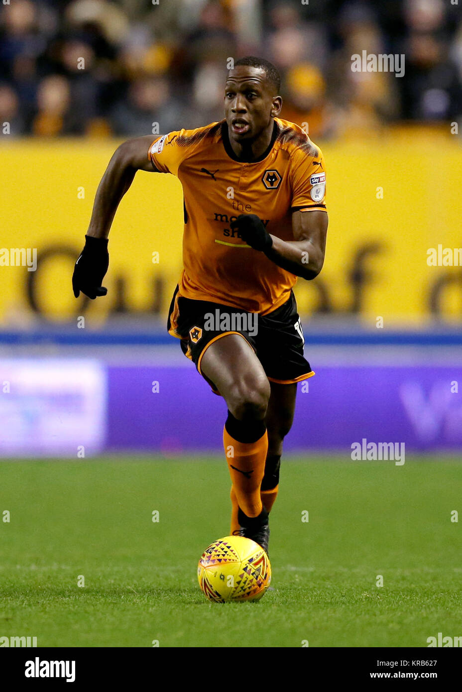 Wolverhampton's Willy Boly during the Sky Bet Championship match at ...