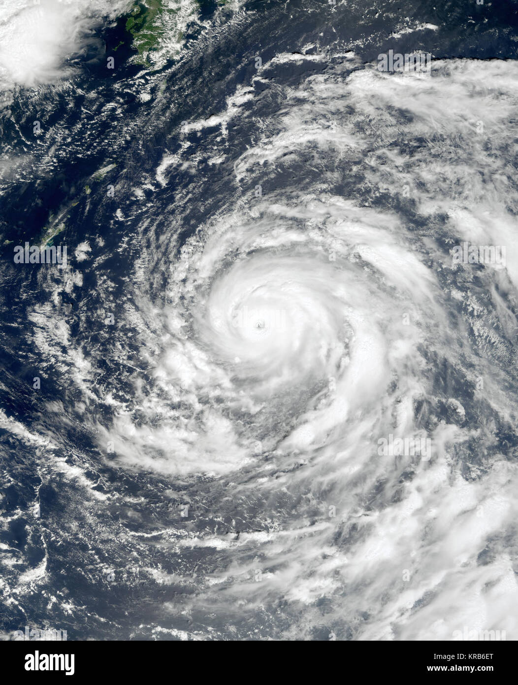 Saomai Sept 10 2000 0210Z Stock Photo - Alamy