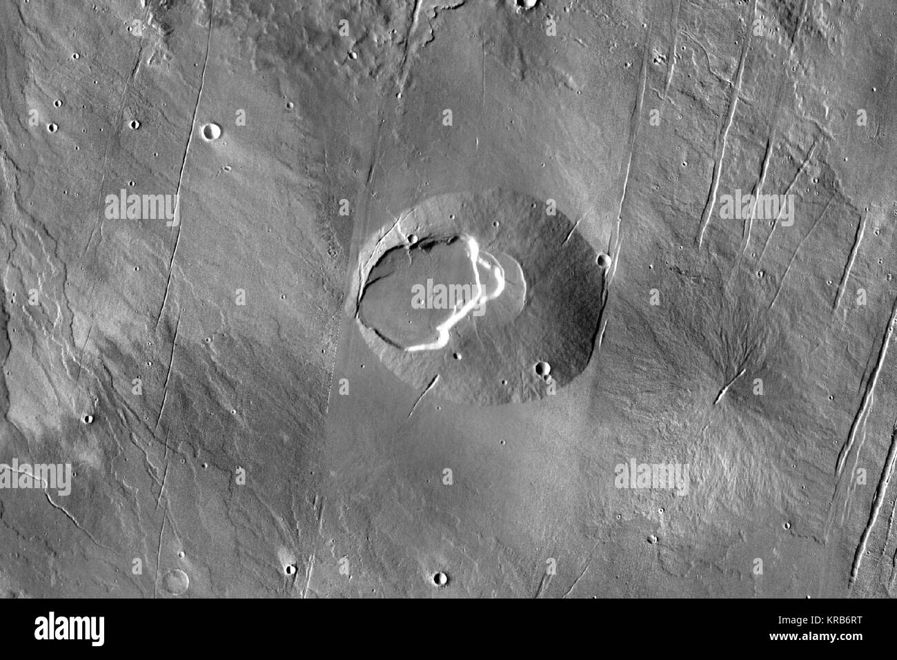 Jovis Tholus THEMIS day IR 100m v11 Stock Photo - Alamy