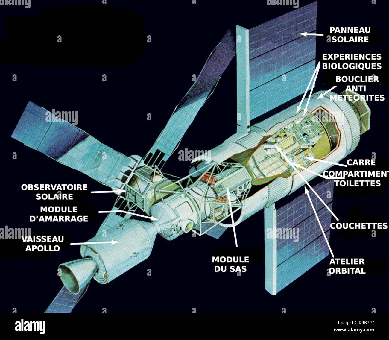 Rocket skylab hi-res stock photography and images - Alamy