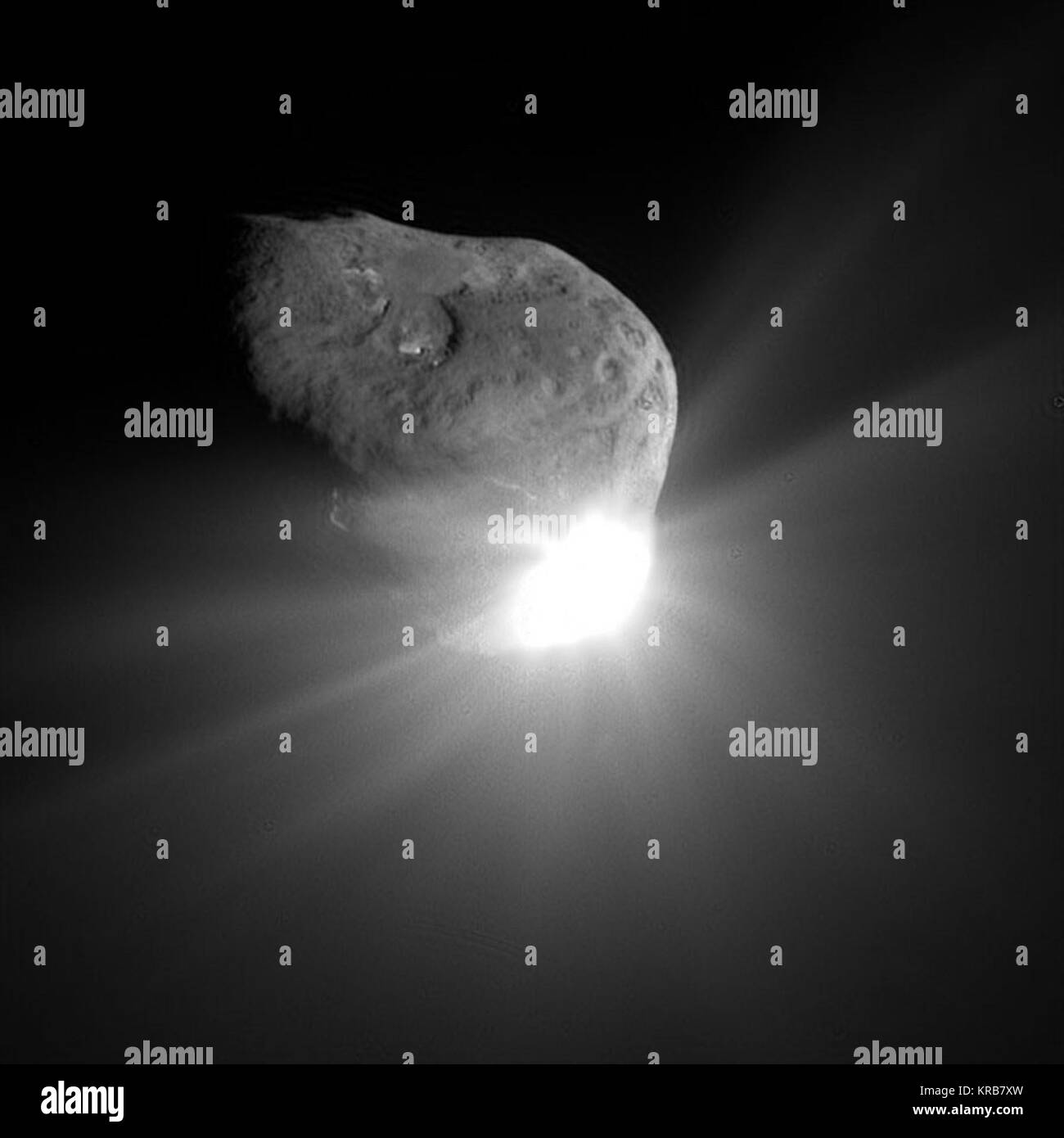 NASA's Deep Impact mission impacted comet Tempel 1 on July 4, 2005 ...