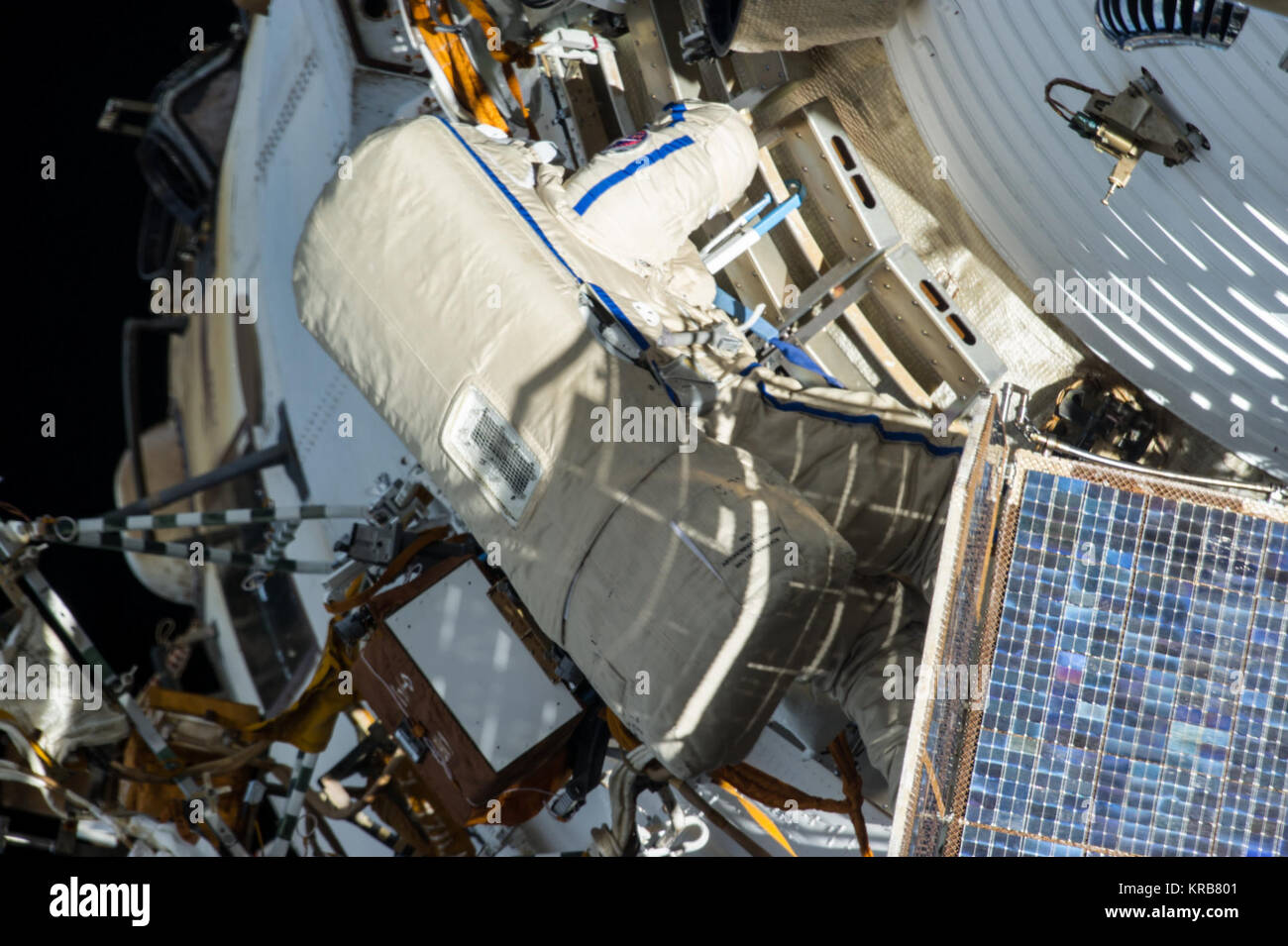 ISS-35 EVA 02 Roman Romanenko Stock Photo - Alamy