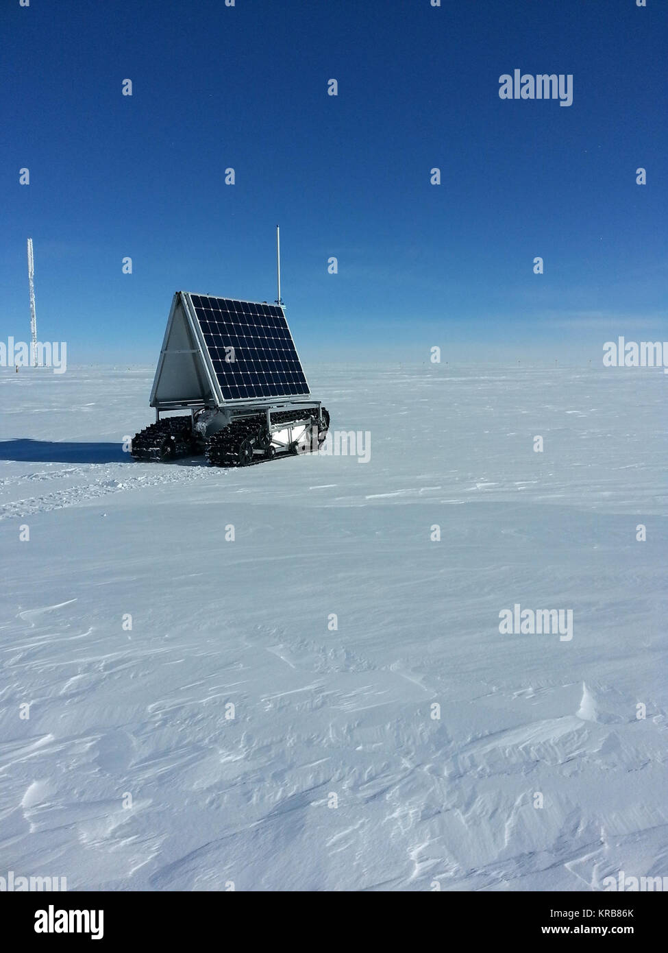 NASA's GROVER Debuts On Greenland's Ice Sheet Stock Photo - Alamy