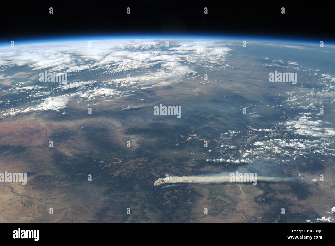 ISS-36 Colorado from space Stock Photo - Alamy