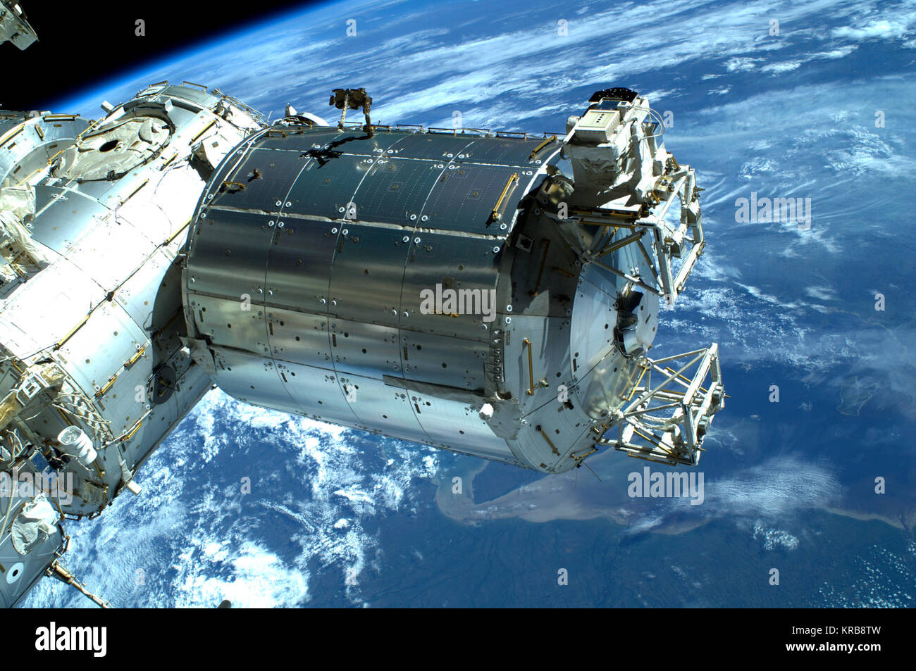 ISS-36 EVA-2 European module Columbus Stock Photo - Alamy