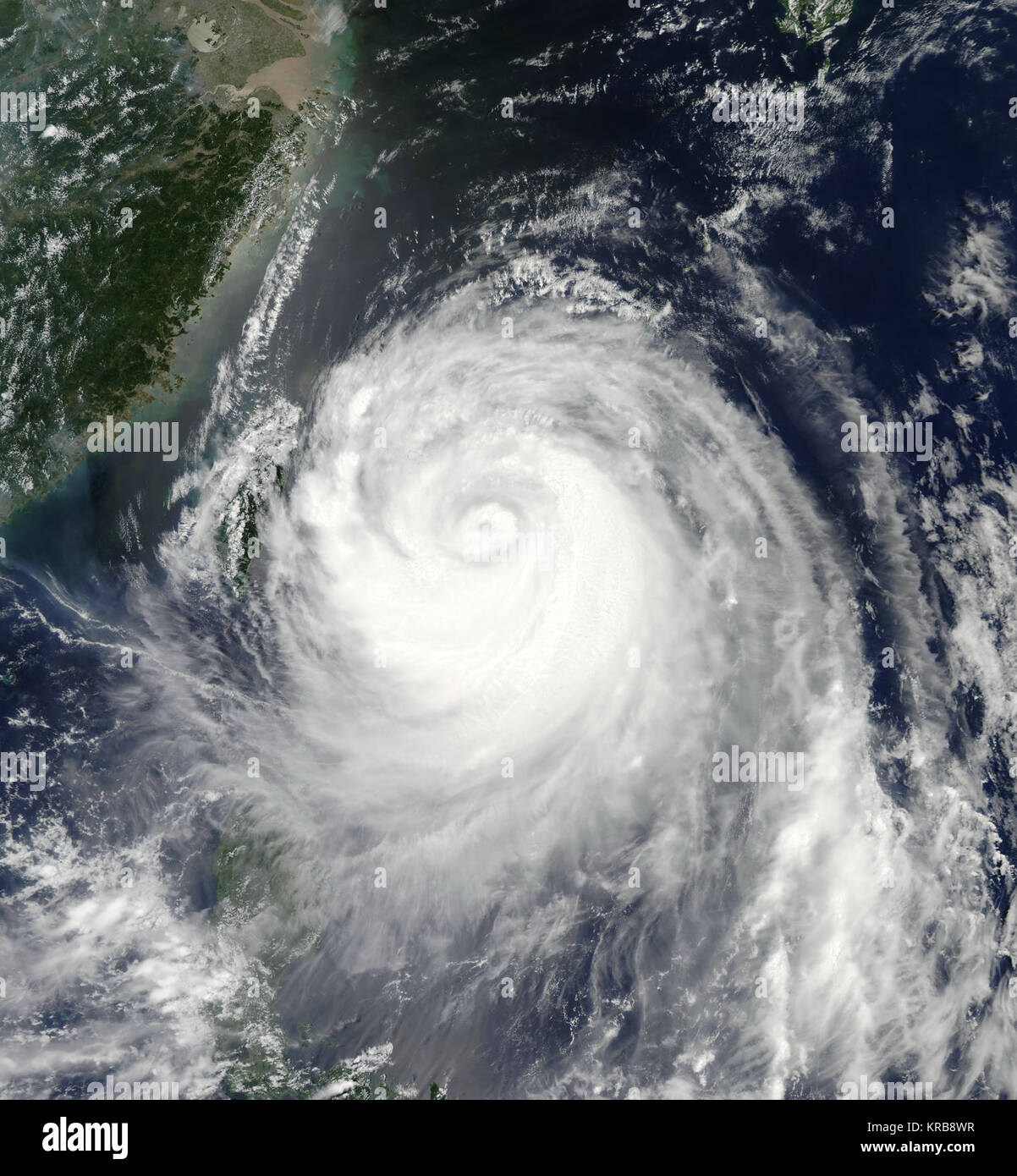 Typhoon Soulik 2013-07-12 0500Z Stock Photo - Alamy