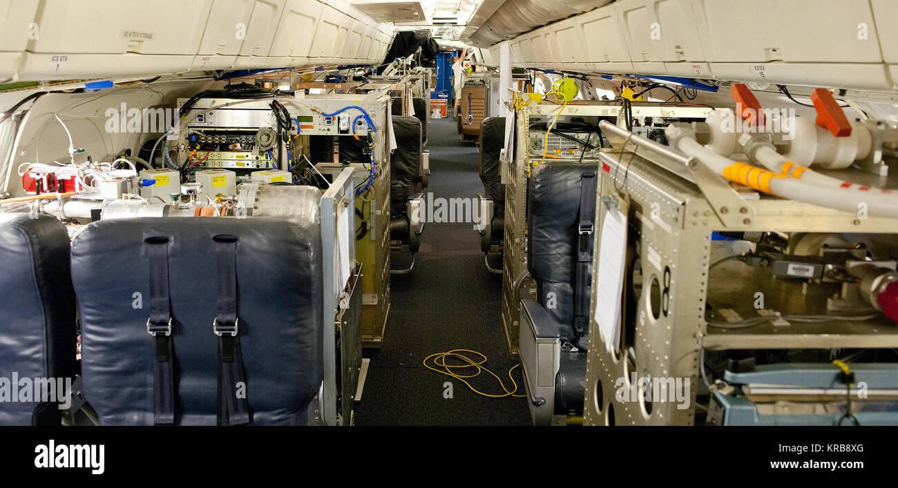 NASA's DC-8 flying laboratory Stock Photo - Alamy