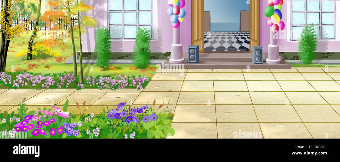 Autumn School Holidays Stock Photo - Alamy