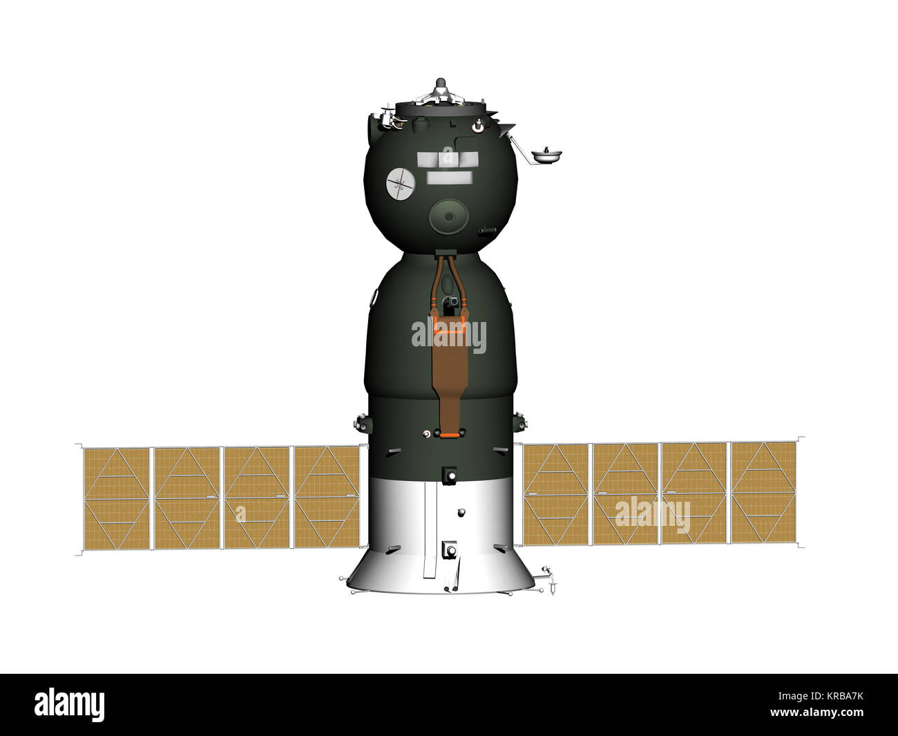 Soyuz space capsule unlocked Stock Photo - Alamy