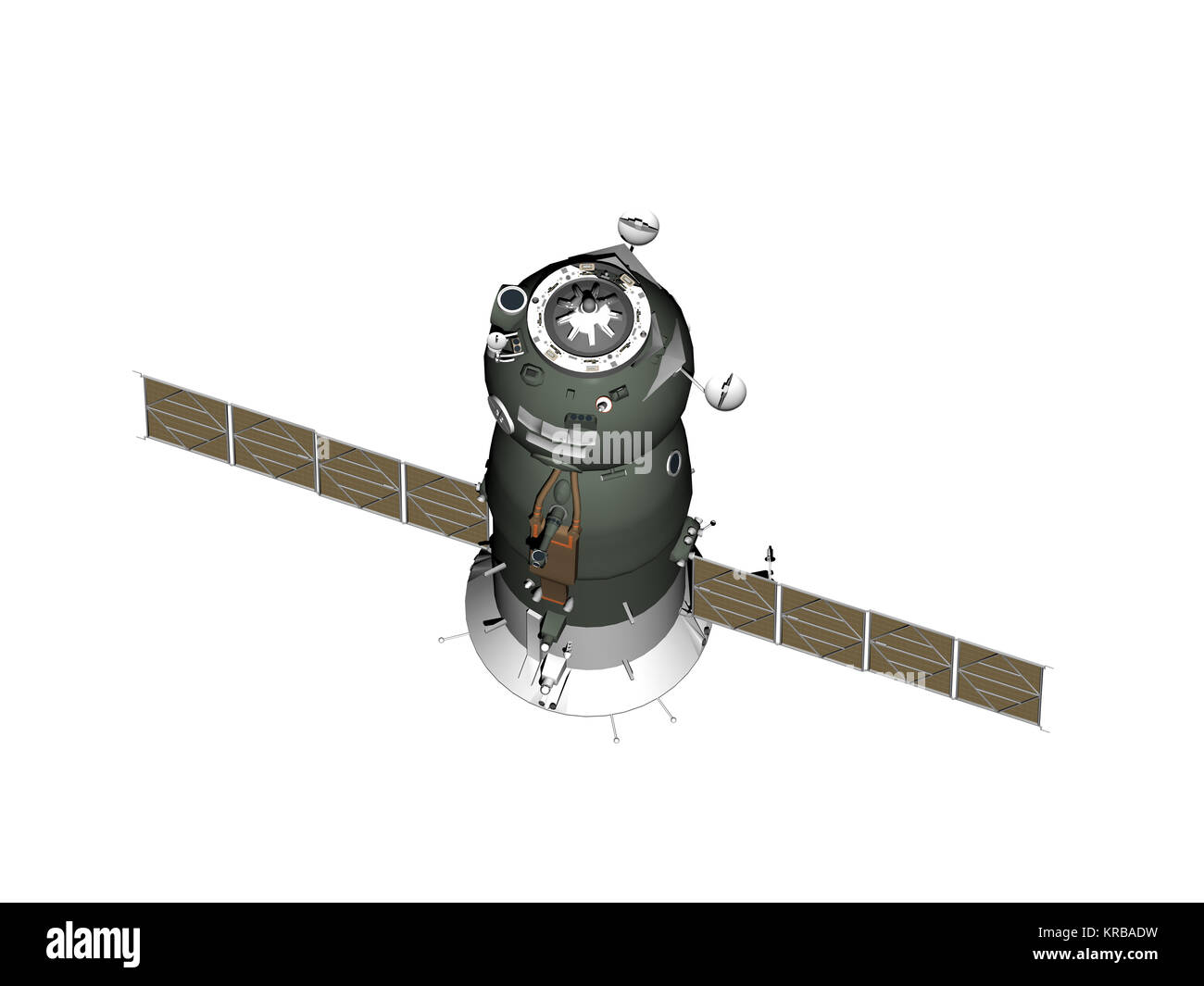 soyuz space capsule isolated Stock Photo - Alamy