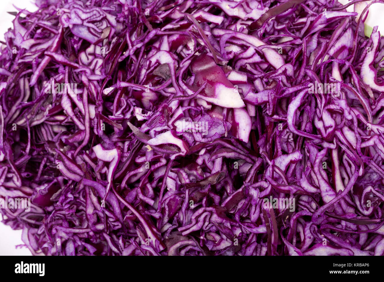 Red Cabbage Stock Photo - Alamy