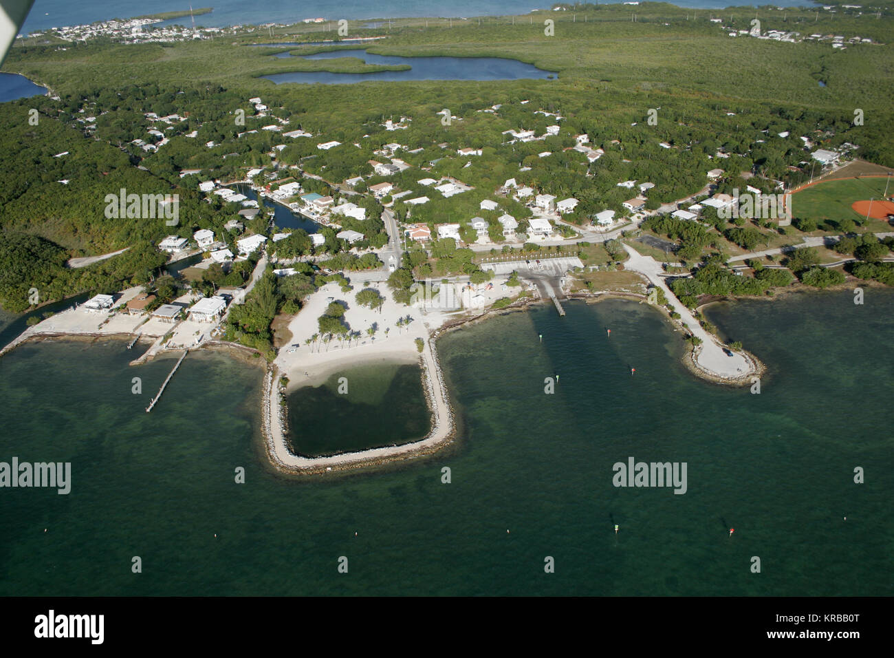 Harry Harris Beach and Park in Tavernier, Florida Stock Photo - Alamy