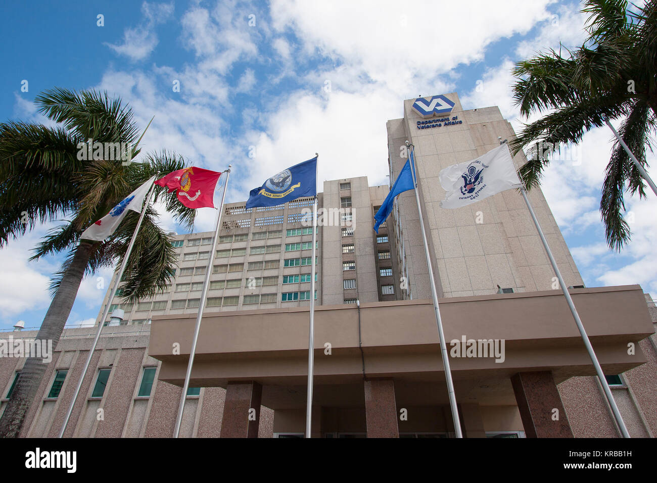 VA Hospital, Miami, Florida Stock Photo - Alamy