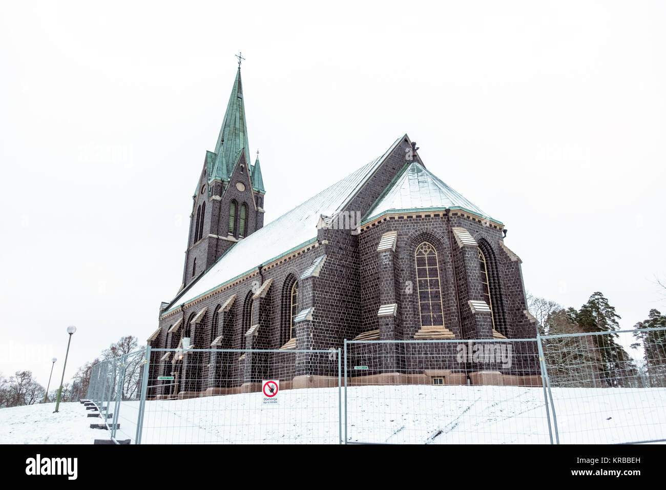 Boxholm church was completed year 1897 Stock Photo - Alamy