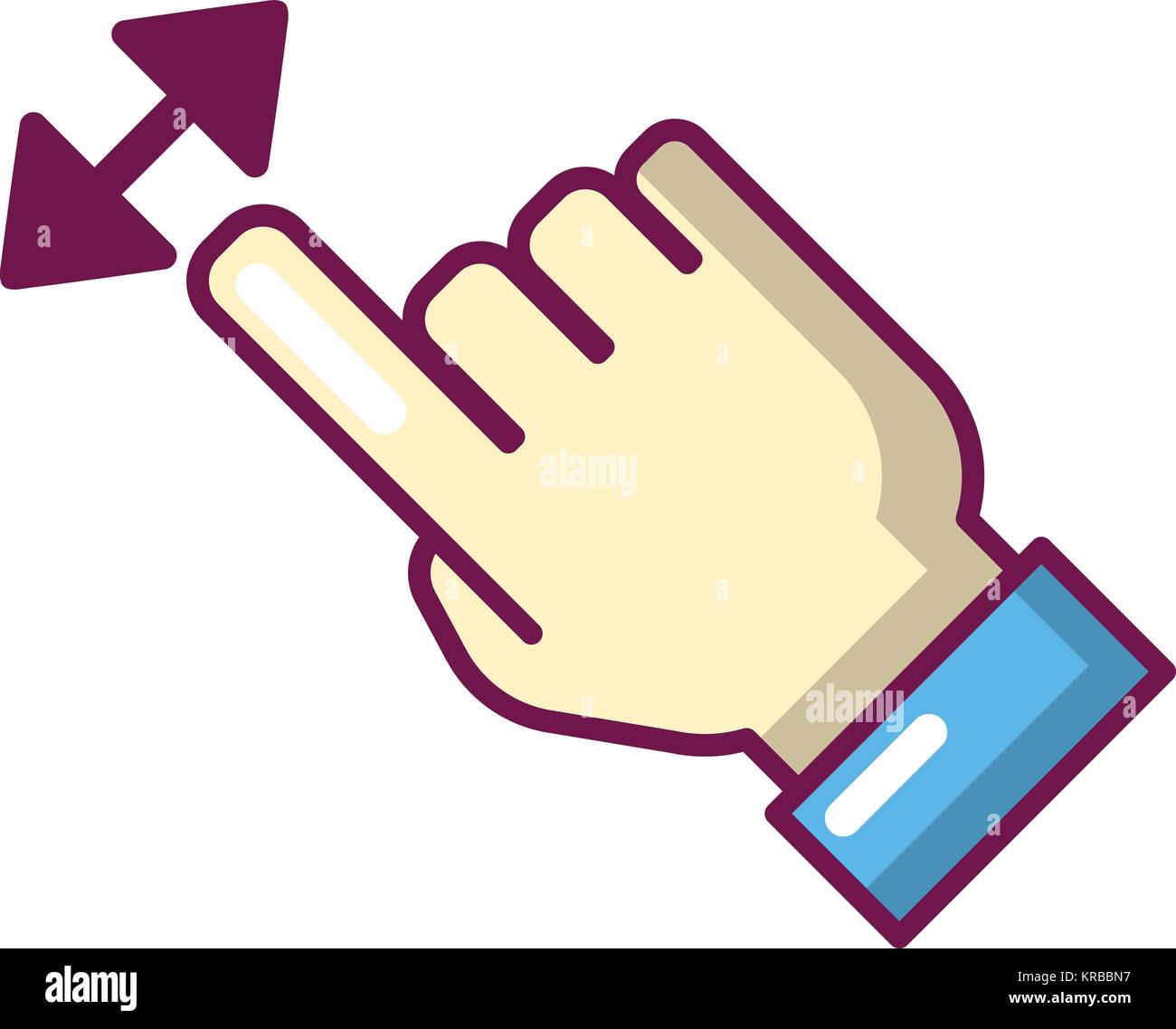 Cursor motion icon, cartoon style Stock Vector Image & Art - Alamy