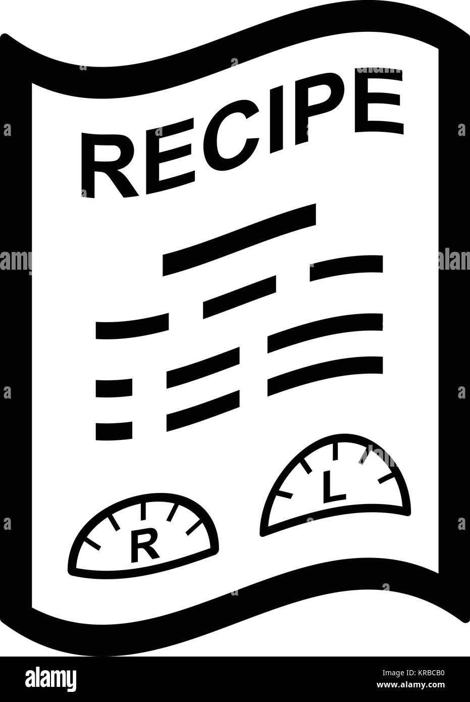 Medical recipe icon, simple style Stock Vector Image & Art - Alamy