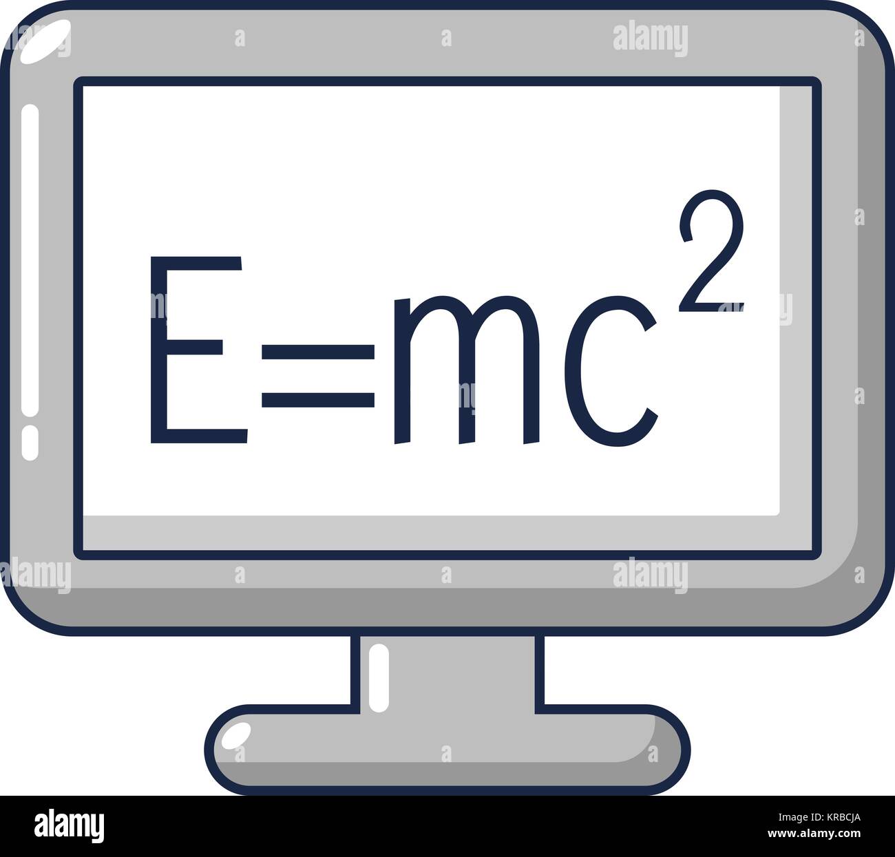 Monitor icon, cartoon style Stock Vector Image & Art - Alamy