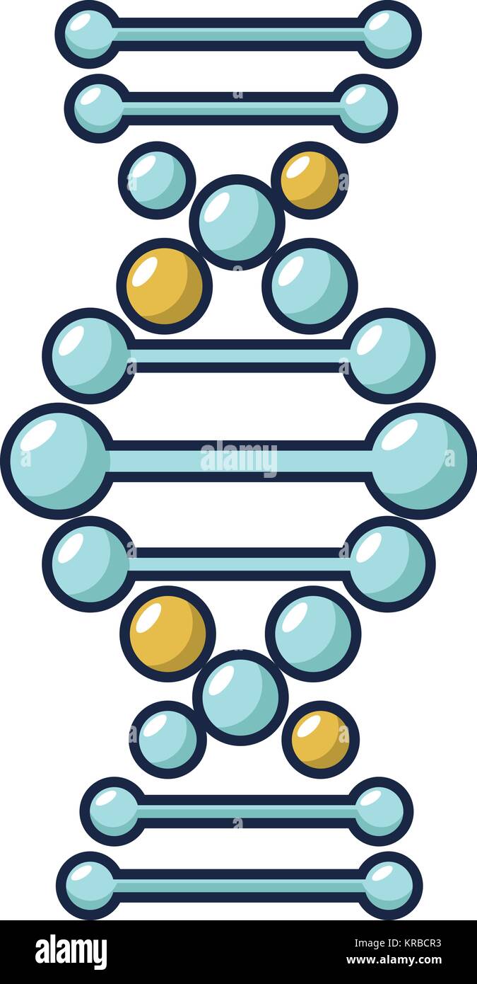 Dna icon, cartoon style Stock Vector Image & Art - Alamy