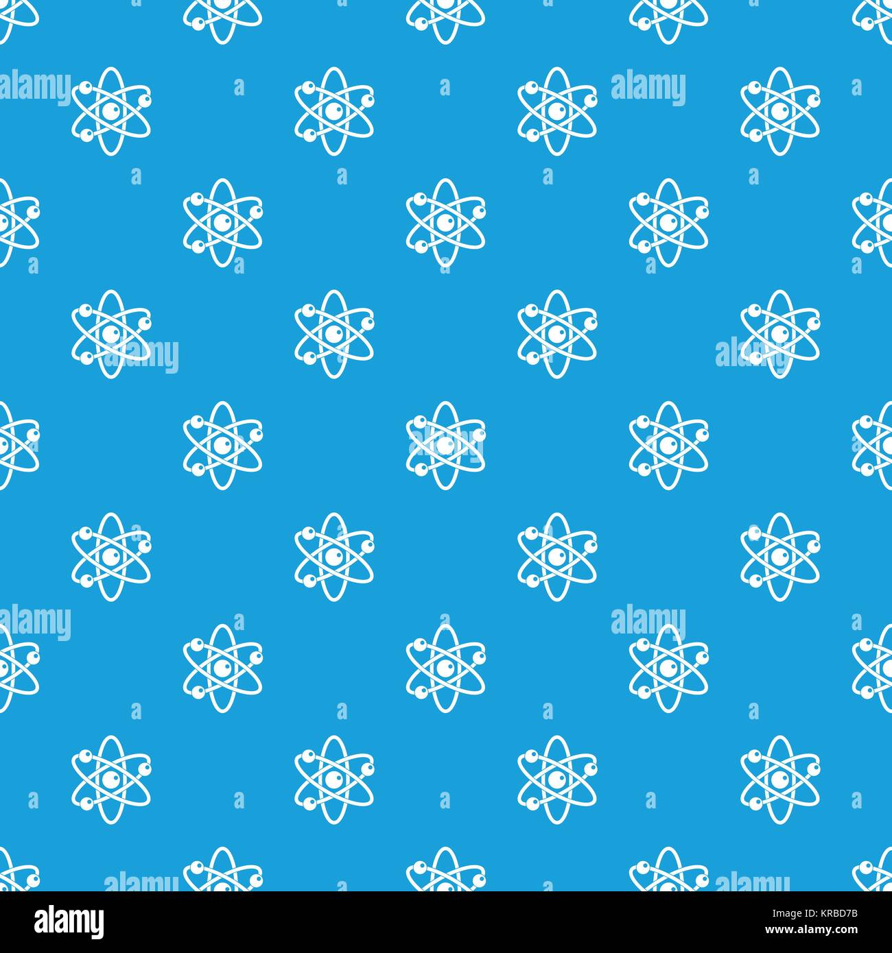Atom with electrons pattern seamless blue Stock Vector Image & Art - Alamy