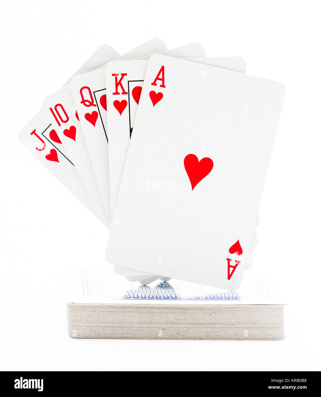 Playing card cover Cut Out Stock Images & Pictures - Alamy