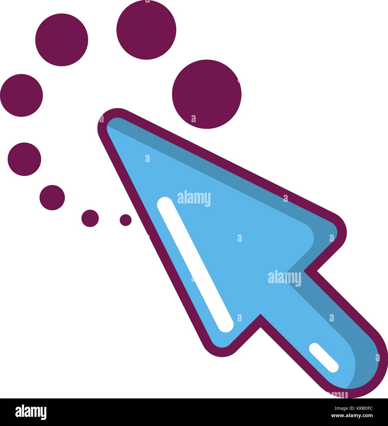 Cursor loading icon, cartoon style Stock Vector Image & Art - Alamy