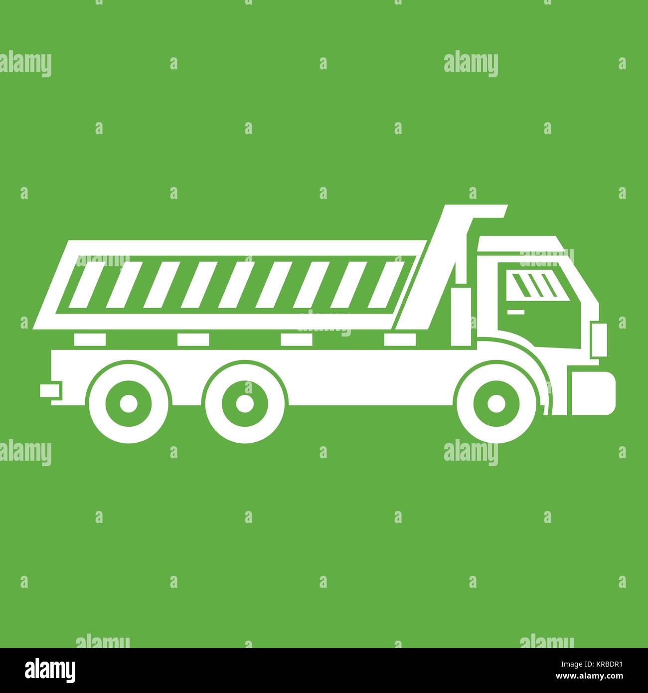 Truck icon green Stock Vector Image & Art - Alamy