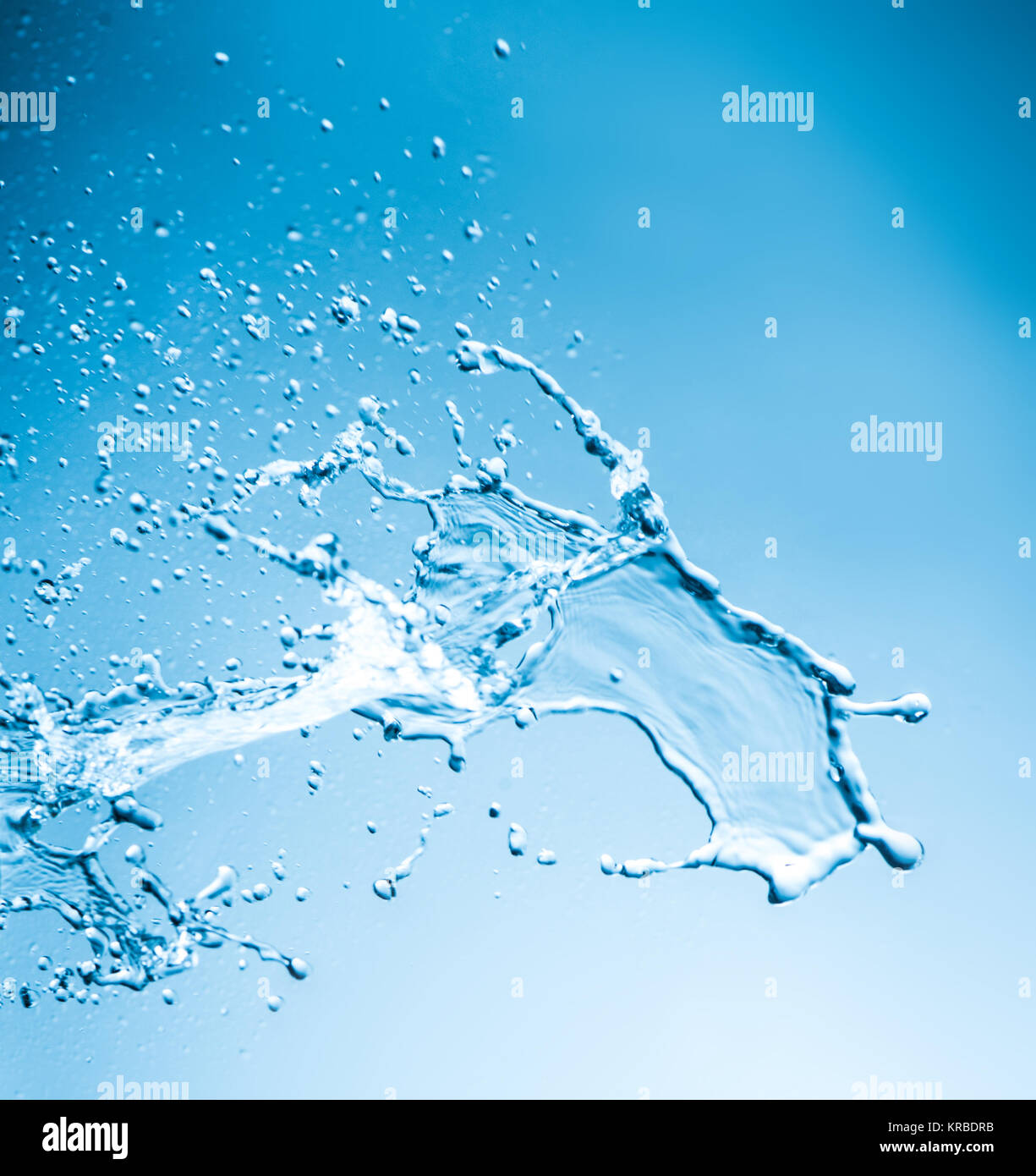 splashes of water Stock Photo - Alamy