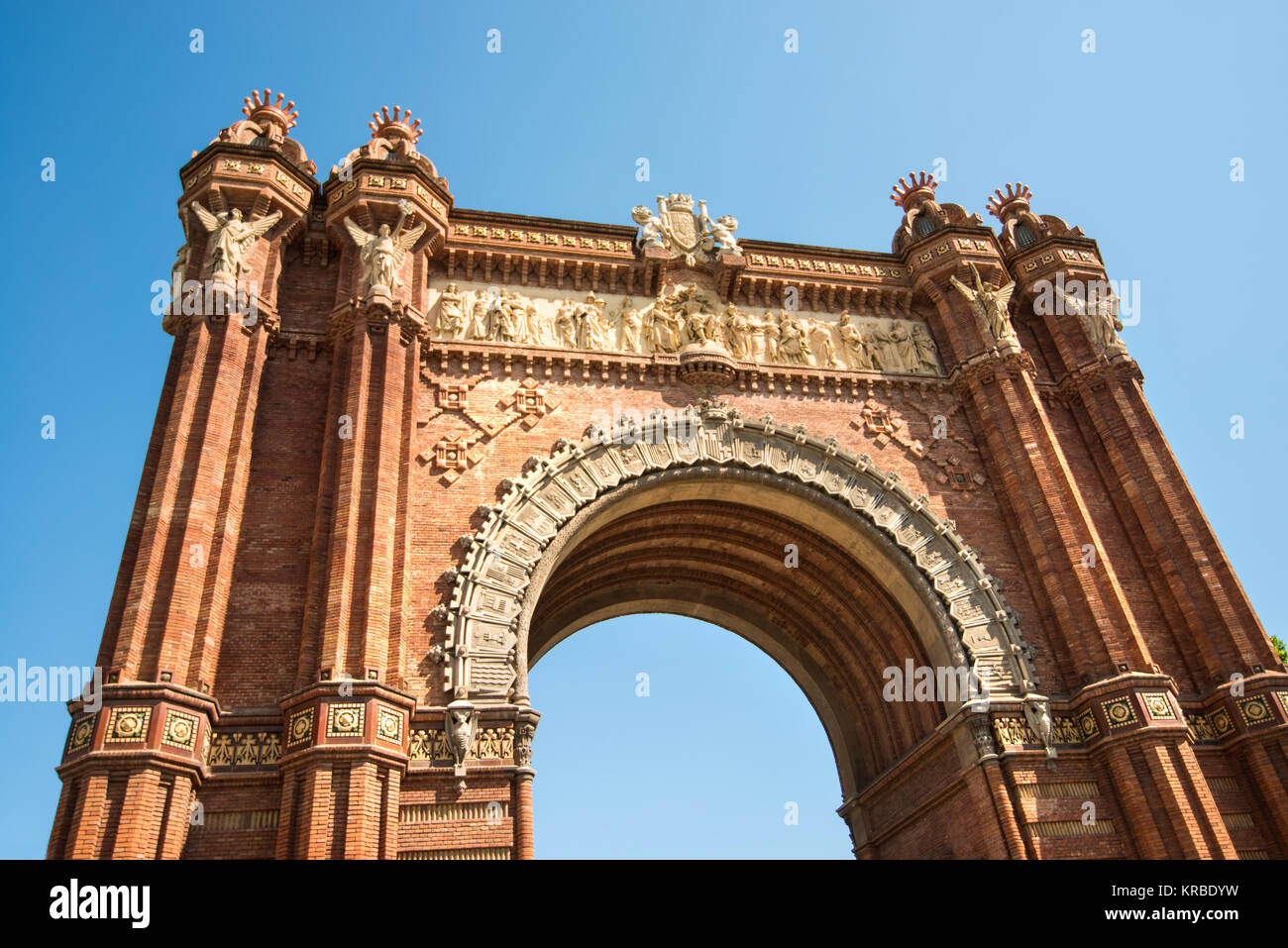 The triumphal red gate hi-res stock photography and images - Alamy