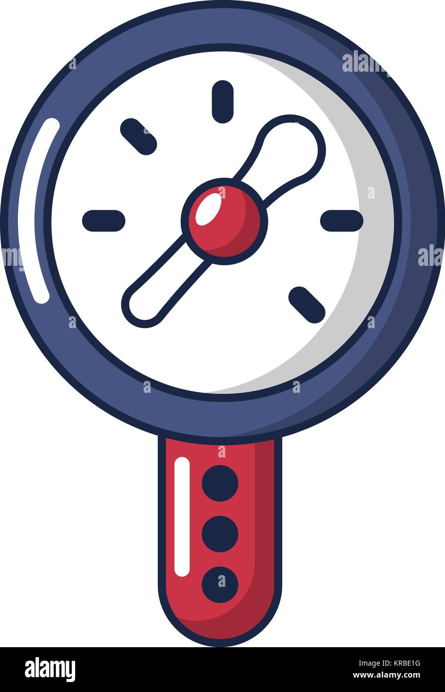 Pressure indicator icon, cartoon style Stock Vector Image & Art - Alamy