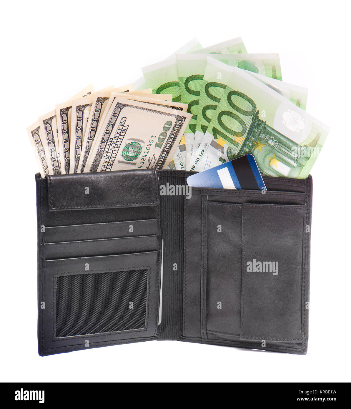 wallet and money Stock Photo - Alamy
