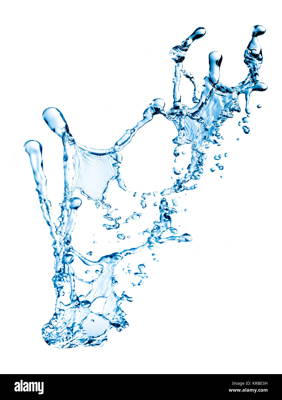 Rippled surface of water Cut Out Stock Images & Pictures - Alamy