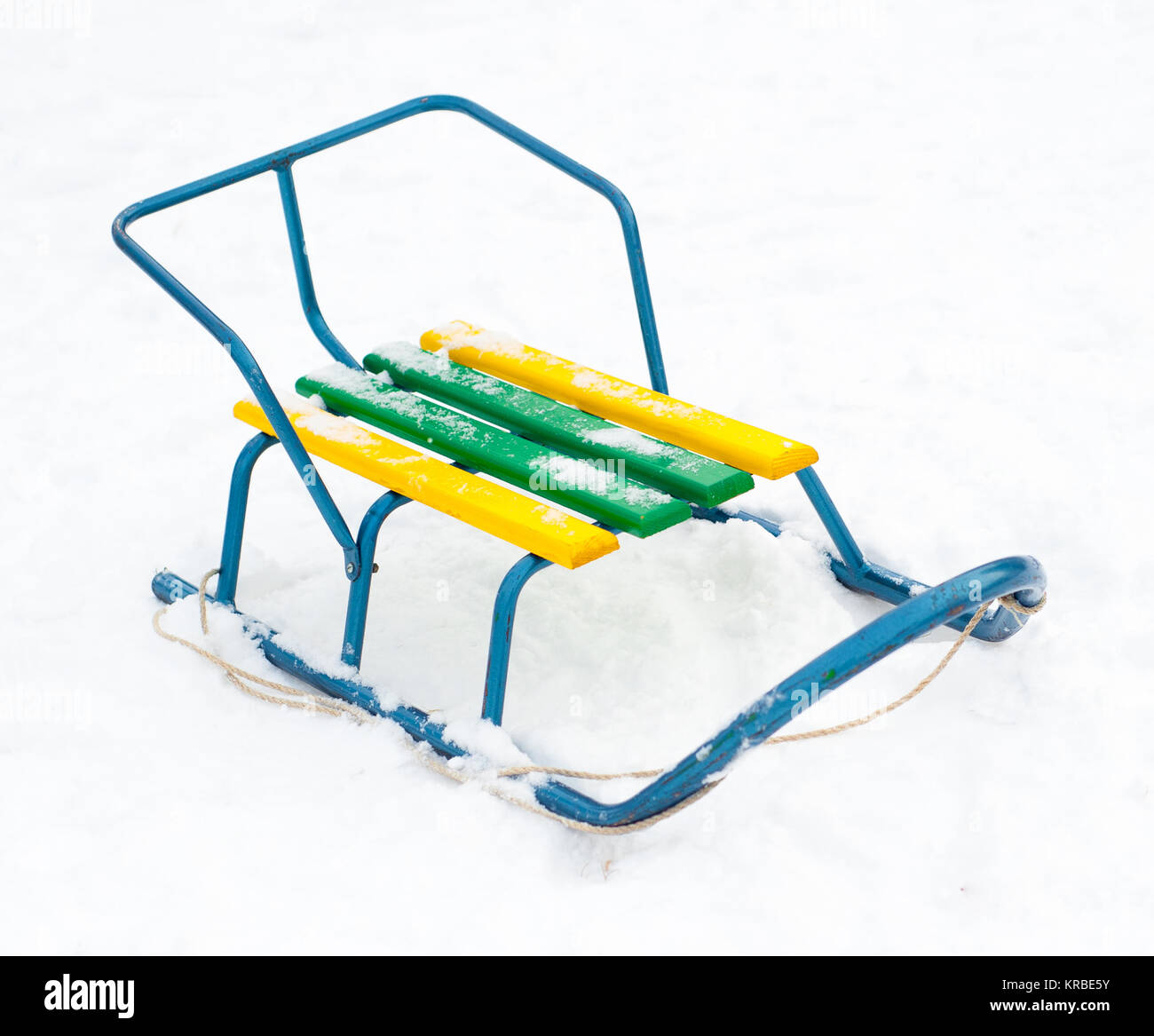 Wooden sled rope hi-res stock photography and images - Alamy