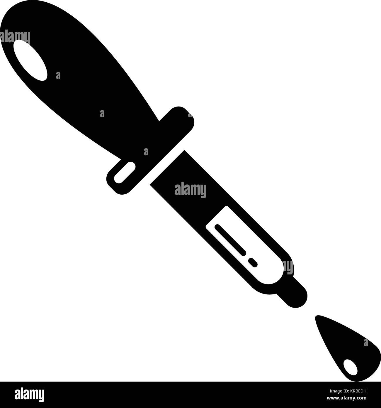 Pipette icon, simple black style Stock Vector Image & Art - Alamy