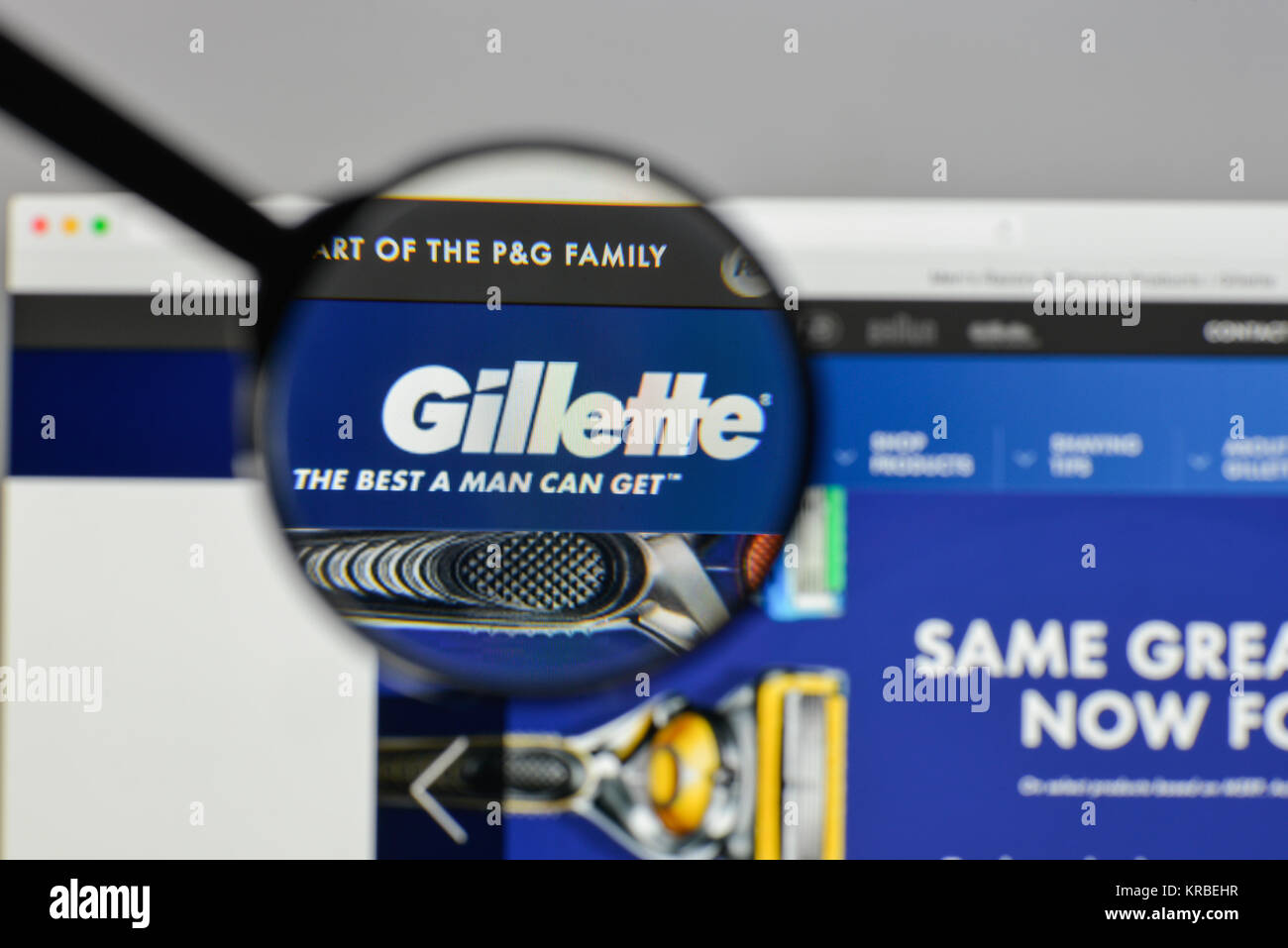 Gillette corporation hi-res stock photography and images - Alamy