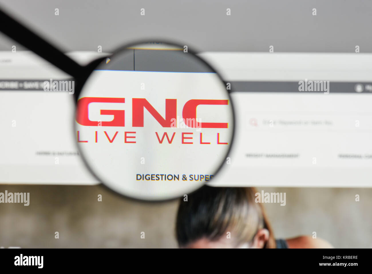 Gnc logo hi-res stock photography and images - Alamy