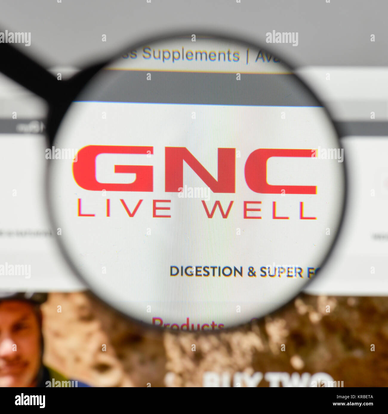 Gnc logo hi-res stock photography and images - Alamy