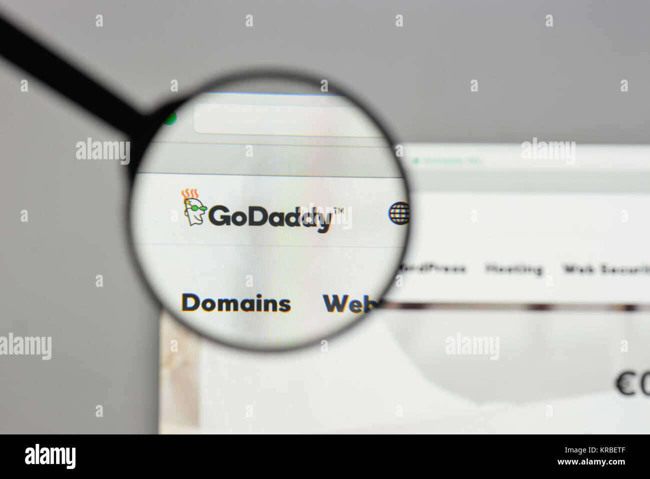 Godaddy logo hi-res stock photography and images - Alamy