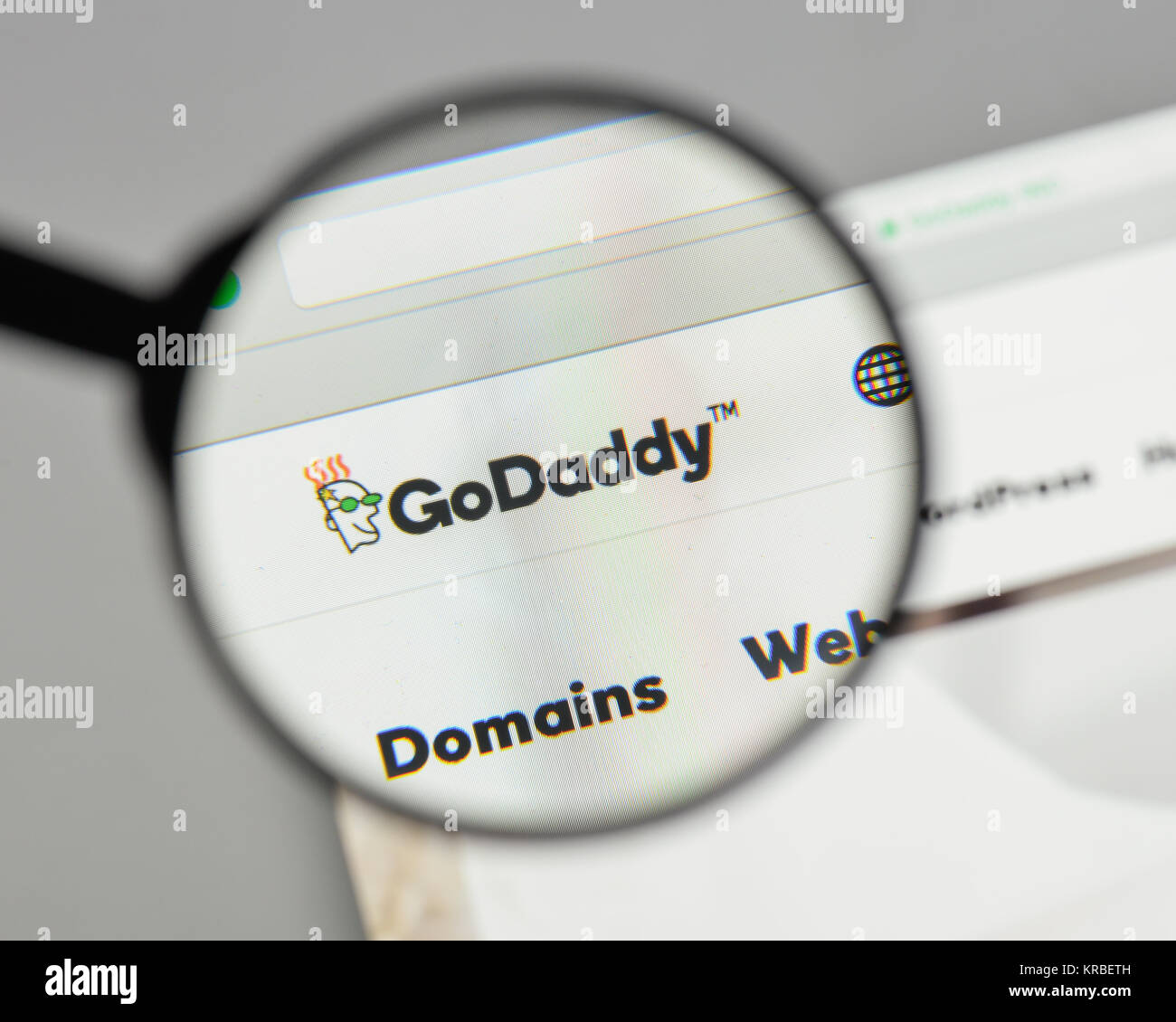 Godaddy logo hi-res stock photography and images - Alamy