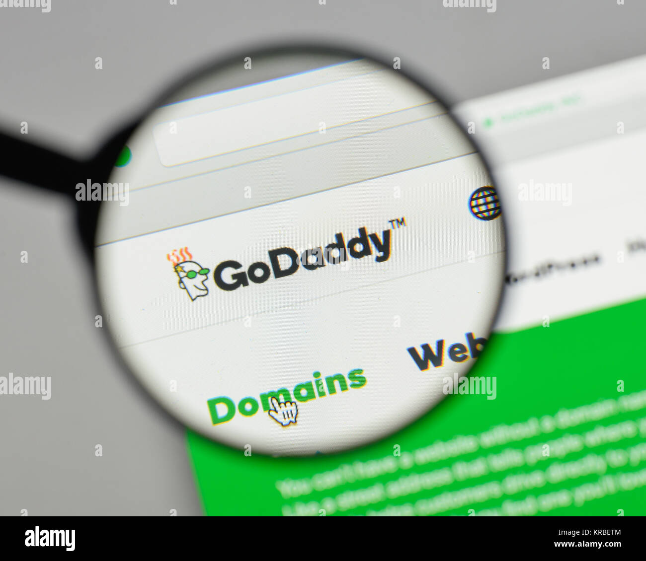 Godaddy logo hi-res stock photography and images - Alamy