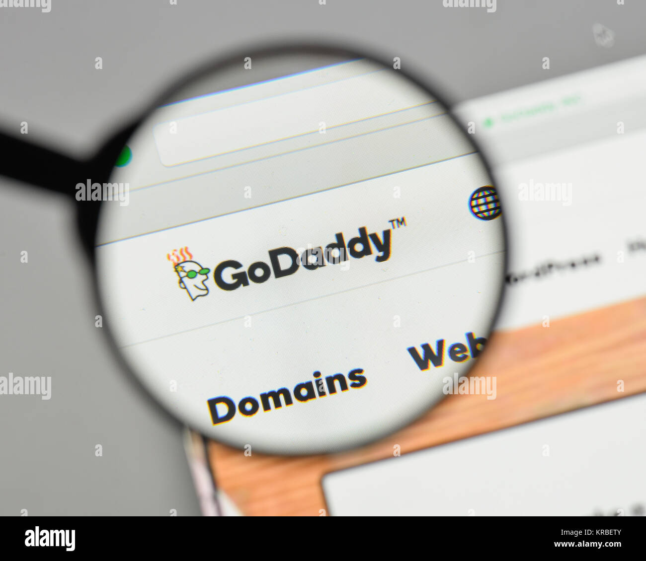 Godaddy logo hi-res stock photography and images - Alamy