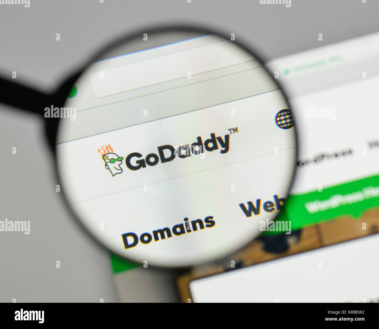 Godaddy logo hi-res stock photography and images - Alamy