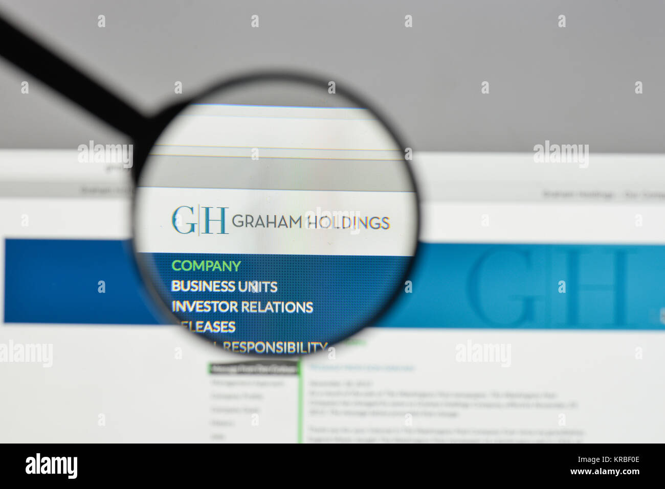 Graham holdings logo hi-res stock photography and images - Alamy
