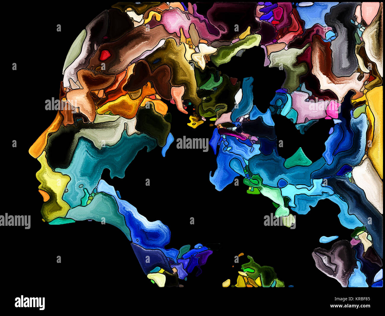 Elements of Self Fragmentation Stock Photo - Alamy