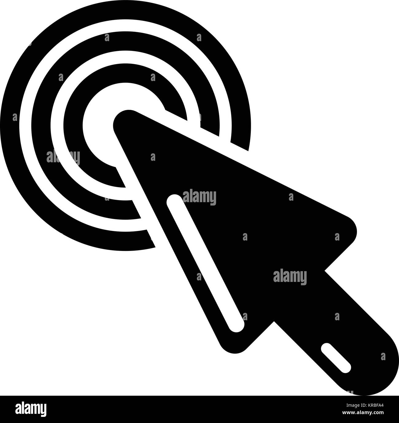 Cursor mouse icon, simple black style Stock Vector Image & Art - Alamy