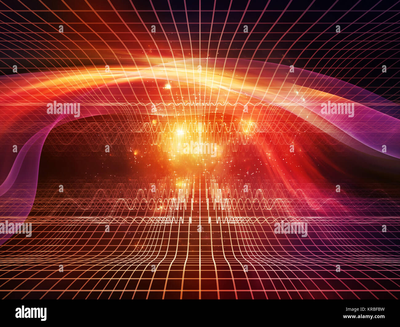 Speed of Light Waves Stock Photo - Alamy