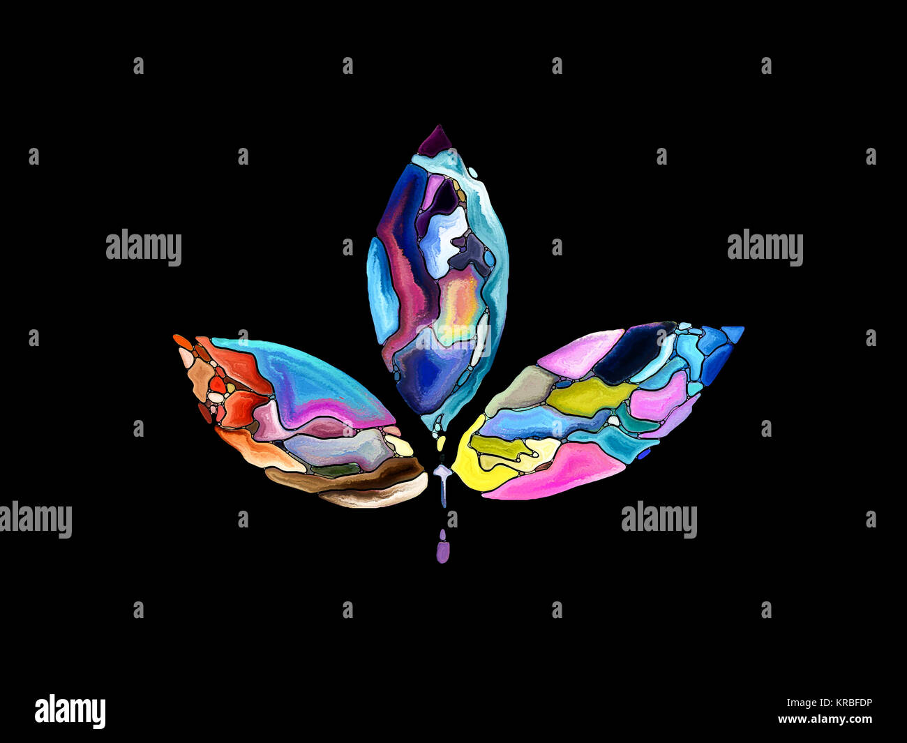 Vision of Self Fragmentation Stock Photo - Alamy